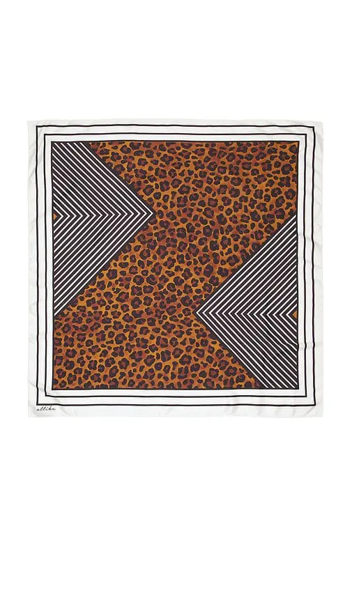 Ettika Leopard Stripe Scarf