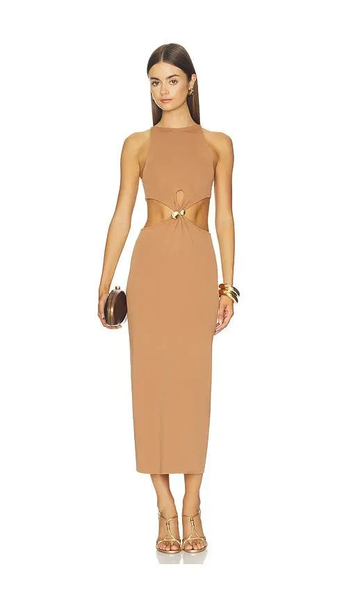 Cult Gaia Cypress Dress In . Also - Brown