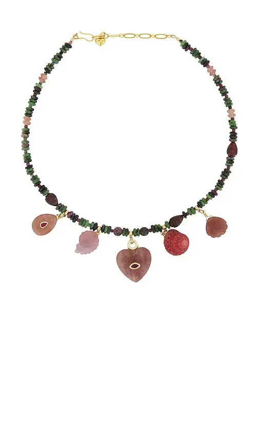 Brinker & Eliza Rosewood Necklace - Multi