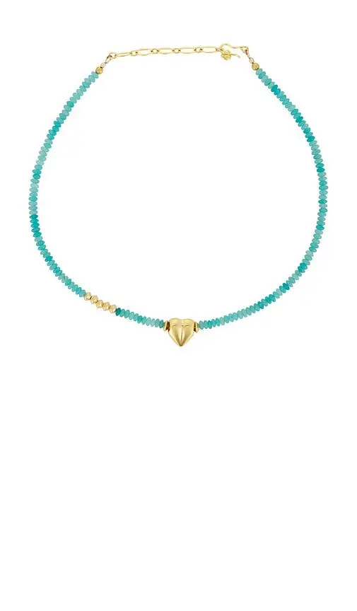 Brinker & Eliza Confetti Necklace - Blue