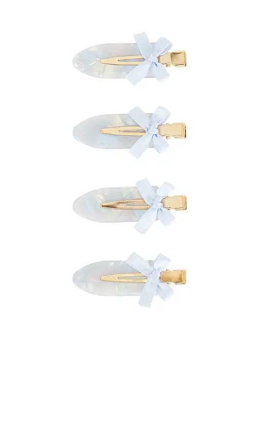 PETIT MOMENTS X Scott King Hair Selena Setting Clips - Blue