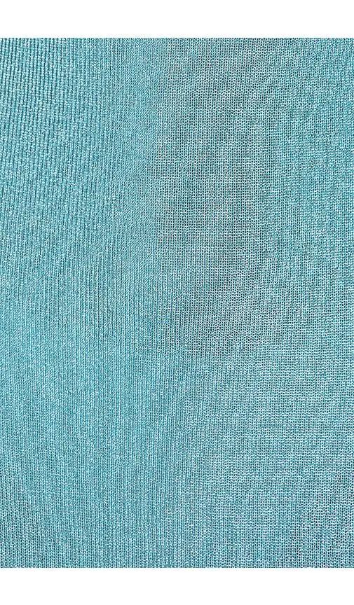 GUIZIO Estelle Backless Mini Dress In . Also - Blue