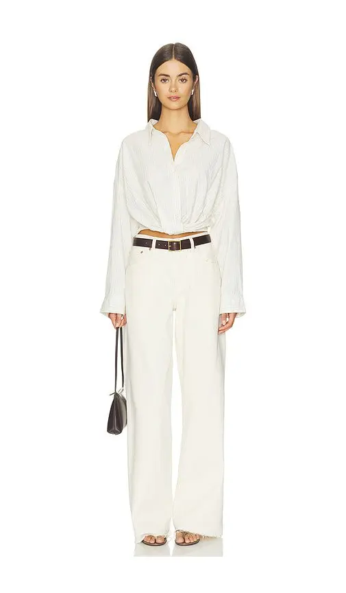 Denimist Twisted Front Shirt In . Also