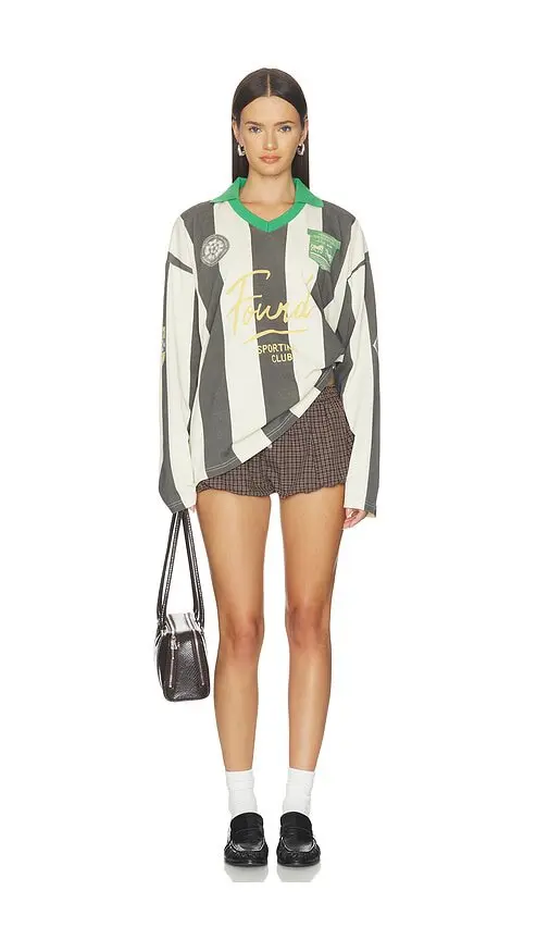 FOUND Striped Sport Ls Jersey In . Also