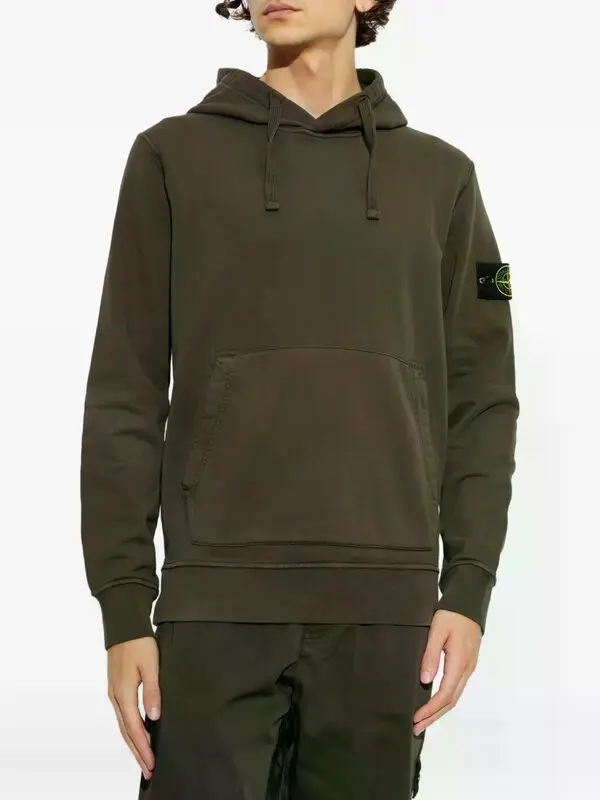Stone Island Logo-patch Hoodie