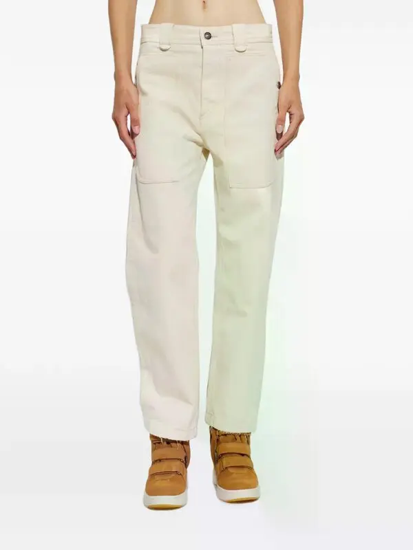 MARANT ETOILE Ermina Straight-leg Jeans - Neutrals