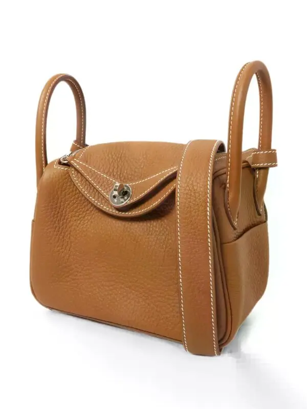 Hermès Mini Lindy Tote Bag - Brown