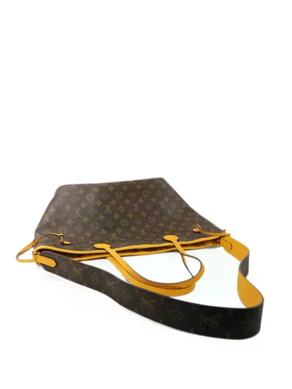 LOUIS VUITTON Mm Neverfull Inside Out Monogram-pattern Shoulder Bag - Brown