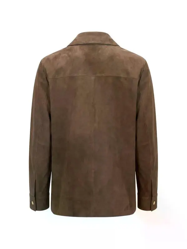 Max Mara Suede Patch-pocket Jacket