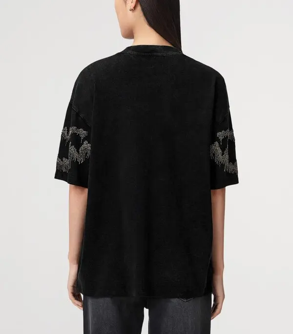 ALLSAINTS Embellished Maia Etta T-shirt