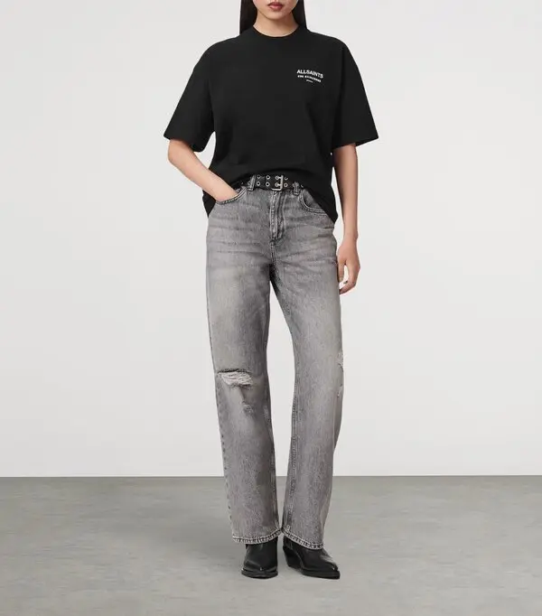 ALLSAINTS Eliana Etta Floral Print T-shirt