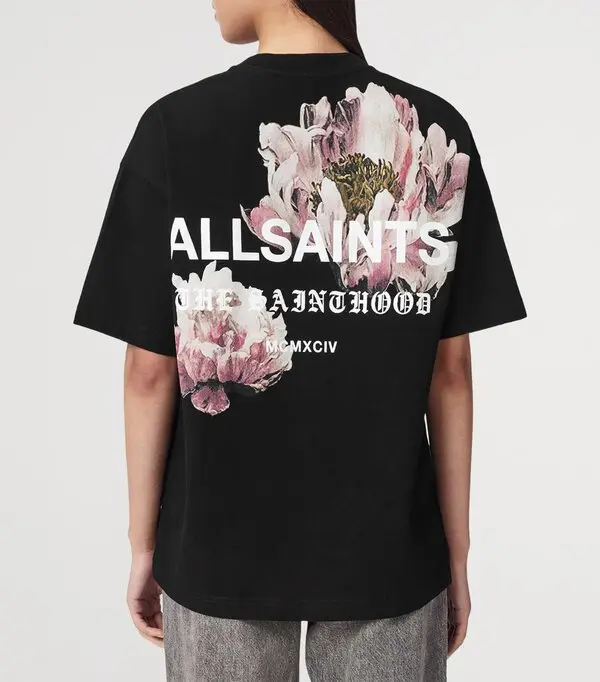 ALLSAINTS Eliana Etta Floral Print T-shirt
