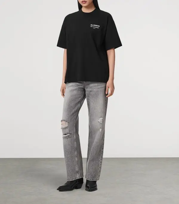 ALLSAINTS Eliana Etta Floral Print T-shirt