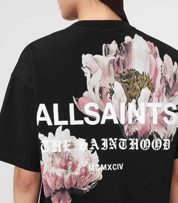 ALLSAINTS Eliana Etta Floral Print T-shirt