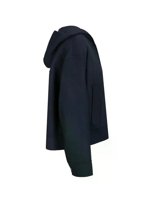 Max Mara Hooded Double-wool Jacket