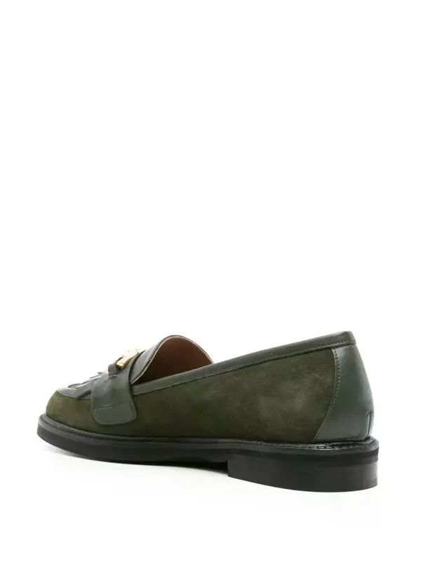 Roberto Festa Suede Loafers With Tassel Detail