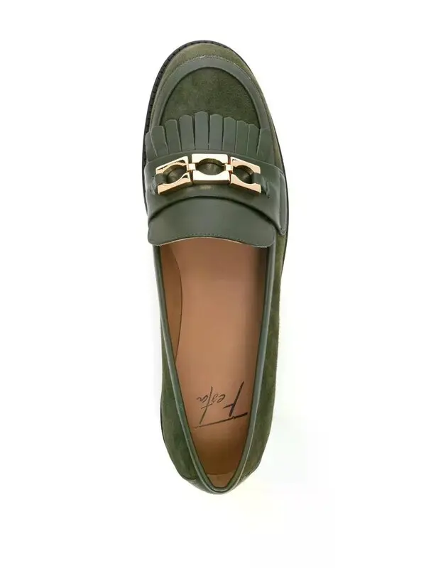 Roberto Festa Suede Loafers With Tassel Detail