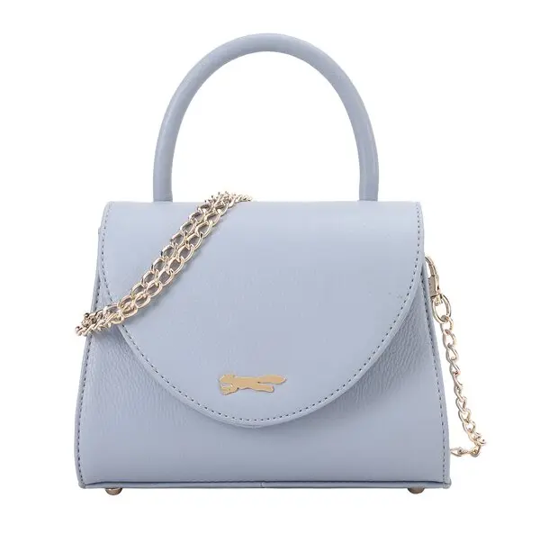 Paul Costelloe Cilo Leather Crossbody Bag - Blue