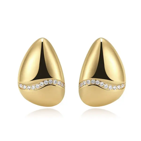 ZEPPLIN THE LABEL Helia Earrings Large Statet Earrings - Silver