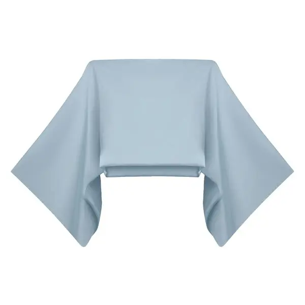 SANCTUMUM Raya Top In Glacier - Blue
