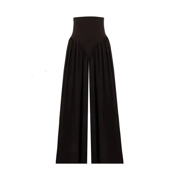 SANCTUMUM Pasadena Pants In Piaf Noir - Black