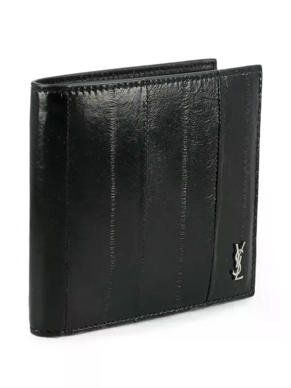 Saint Laurent Cassandre Eel-skin Wallet