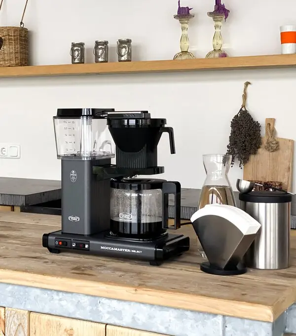 MOCCAMASTER Kbg Select Filter Coffee Machine - Grey