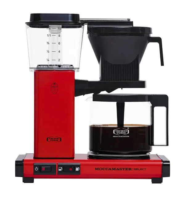 MOCCAMASTER Kbg Select Filter Coffee Machine - Red