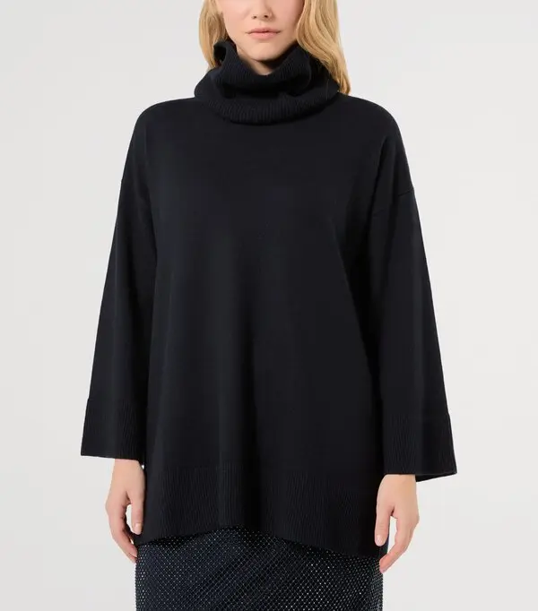 Marina Rinaldi Cashmere Roll-neck Sweater