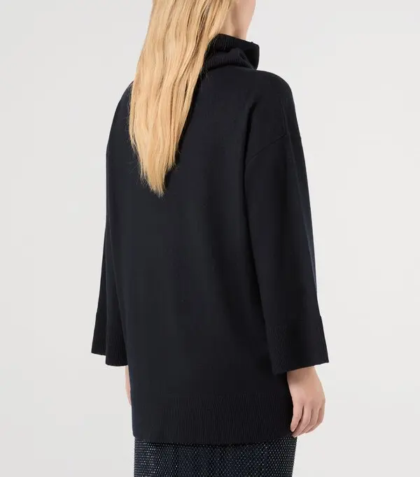 Marina Rinaldi Cashmere Roll-neck Sweater