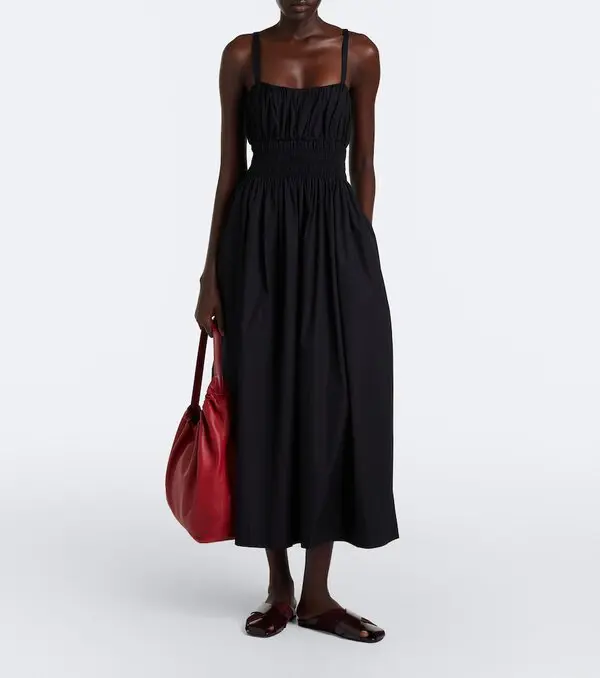 Asceno Verona Cotton Midi Dress