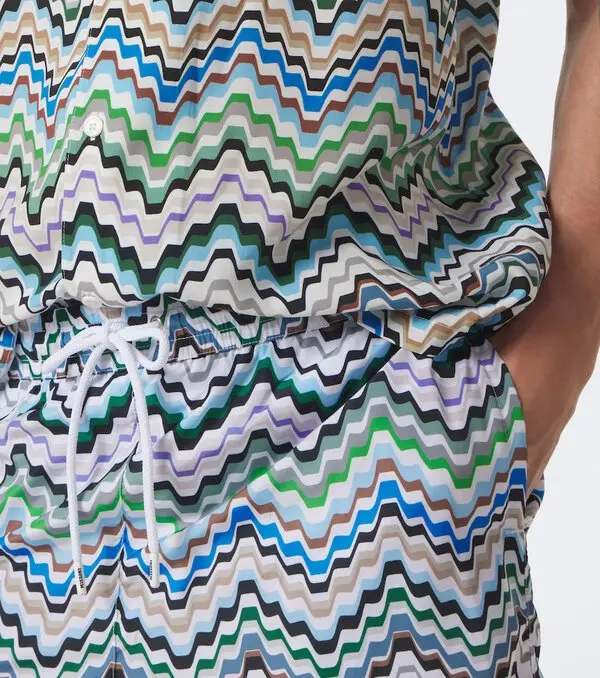 Missoni Greek Key Bowling Shirt