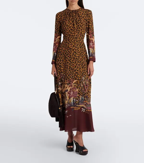 Etro Leopard-print Maxi Dress