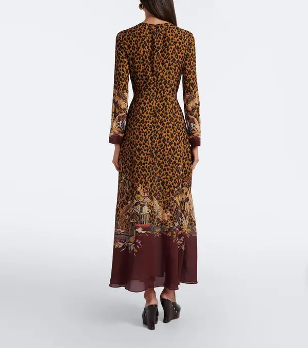 Etro Leopard-print Maxi Dress