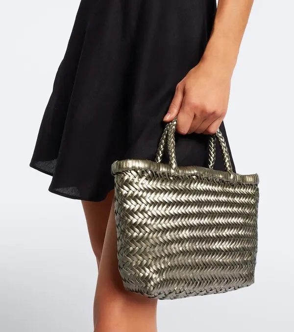 Rixo X Dragon Diffusion Lysia Leather Top-handle Bag