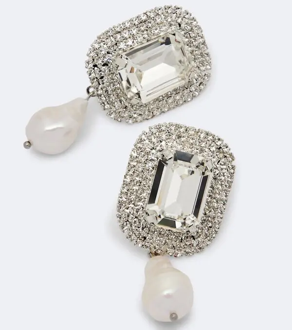 Magda Butrym Embellished Drop Earrings