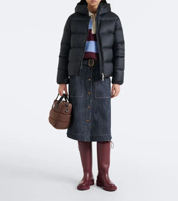 Moncler Caradoc Mini Top-handle Bag
