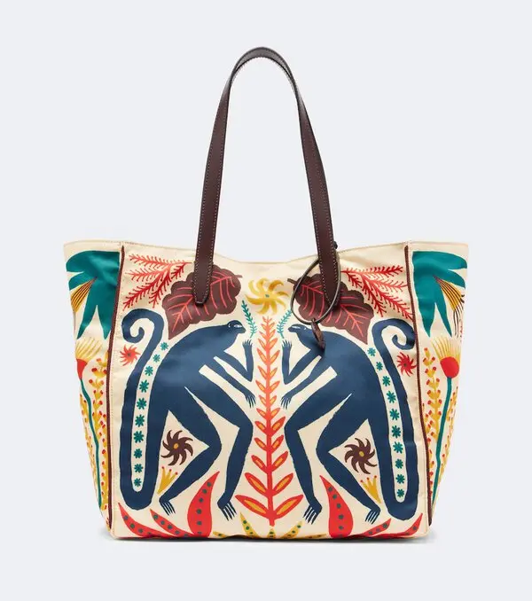 Etro Tabby Large Printed Tote Bag - Multicoloured