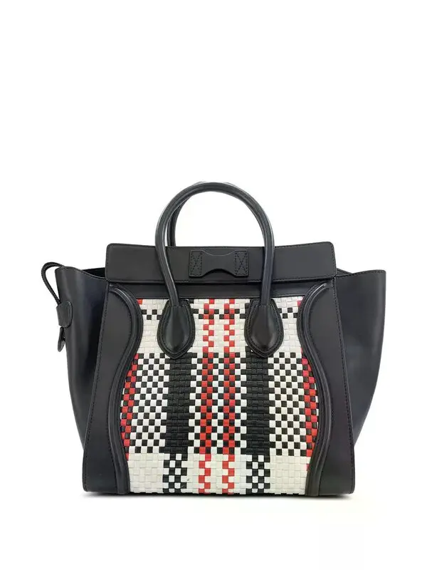 Celine 2010-2025 Luggage Woven Tote Bag