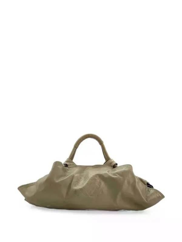 Loewe 2000s Anagram Shoulder Bag - Neutrals