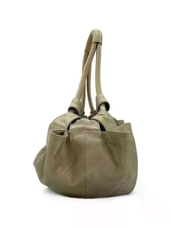 Loewe 2000s Anagram Shoulder Bag - Neutrals