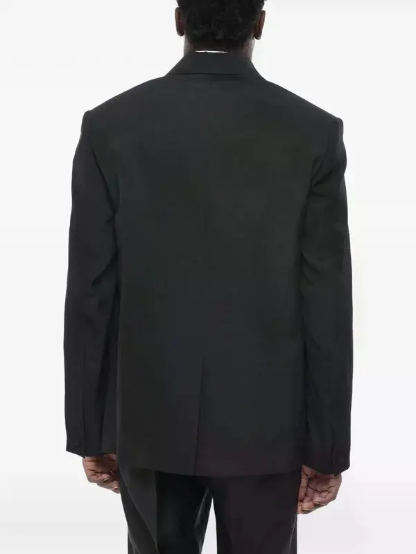 Givenchy Double-breasted Satin-lapel Blazer