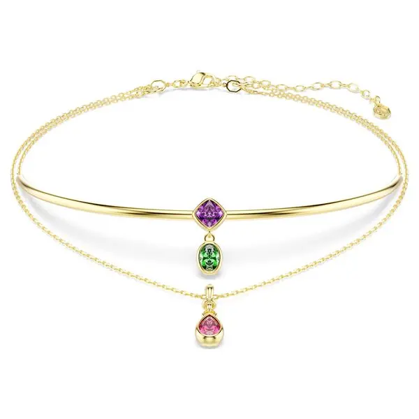 SWAROVSKI Imber Layered Necklace - Multicoloured