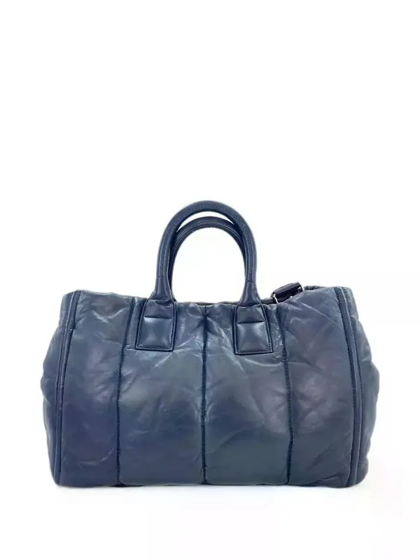 Prada 2013 Padded Leather Tote Bag