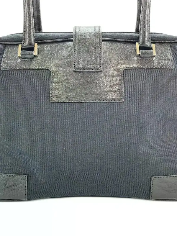 Gucci 2000s G-buckle Handbag - Black