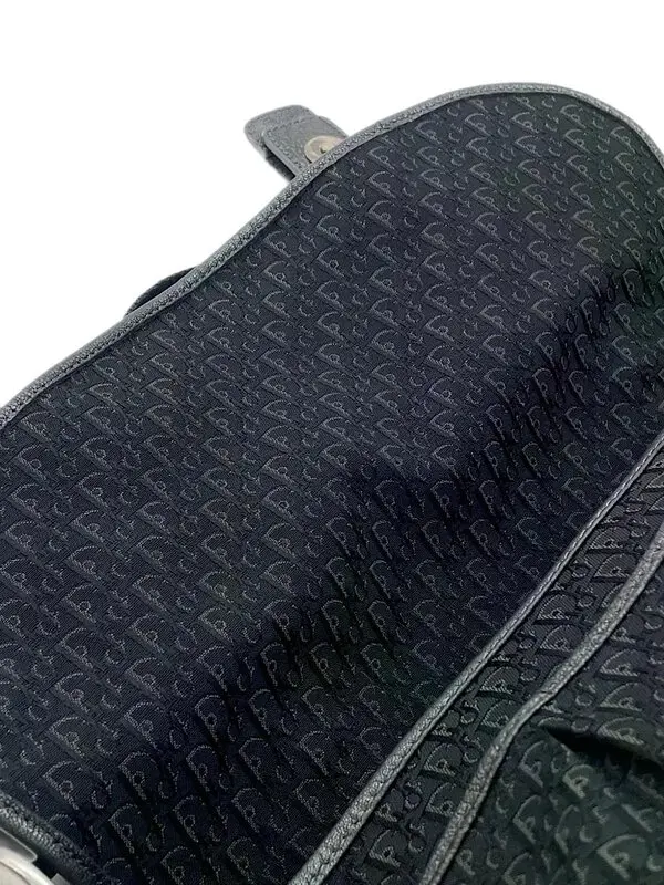 Dior 2000s Diorissimo Buckle Messenger Bag