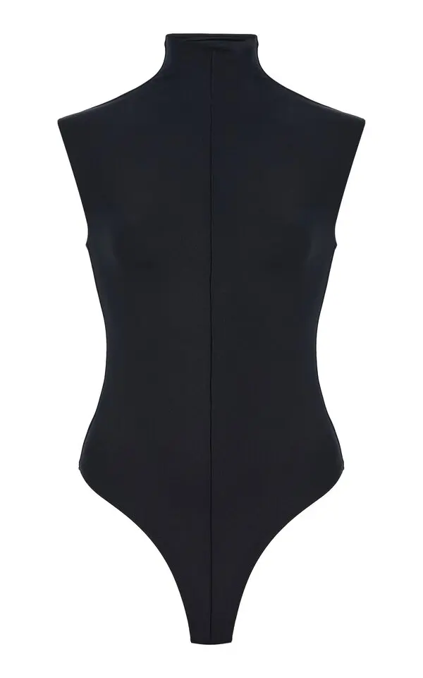 Wardrobe.NYC Rhw Sleeveless Bodysuit - Black