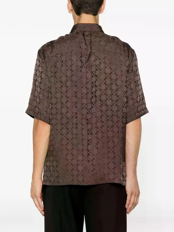 Sandro Monogram-pattern Shirt