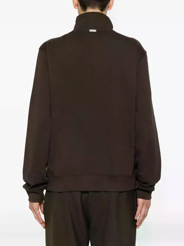 Sandro Quarter-zip Funnel-neck Sweatshirt
