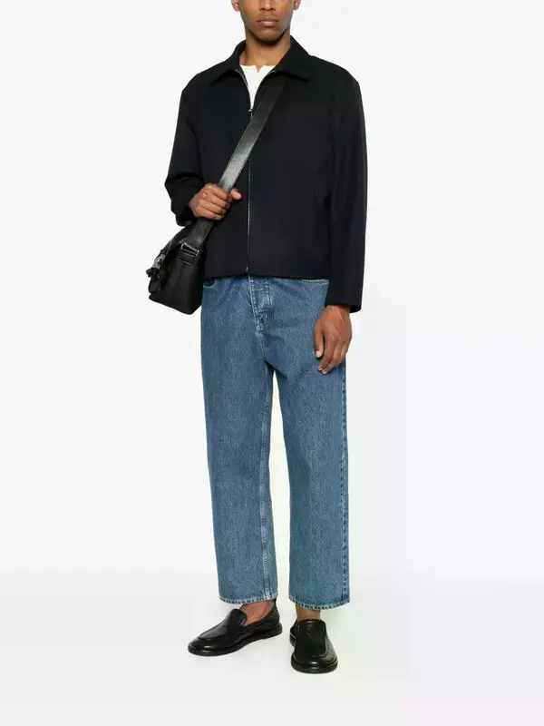 Sandro Zip-up Wing-collar Jacket